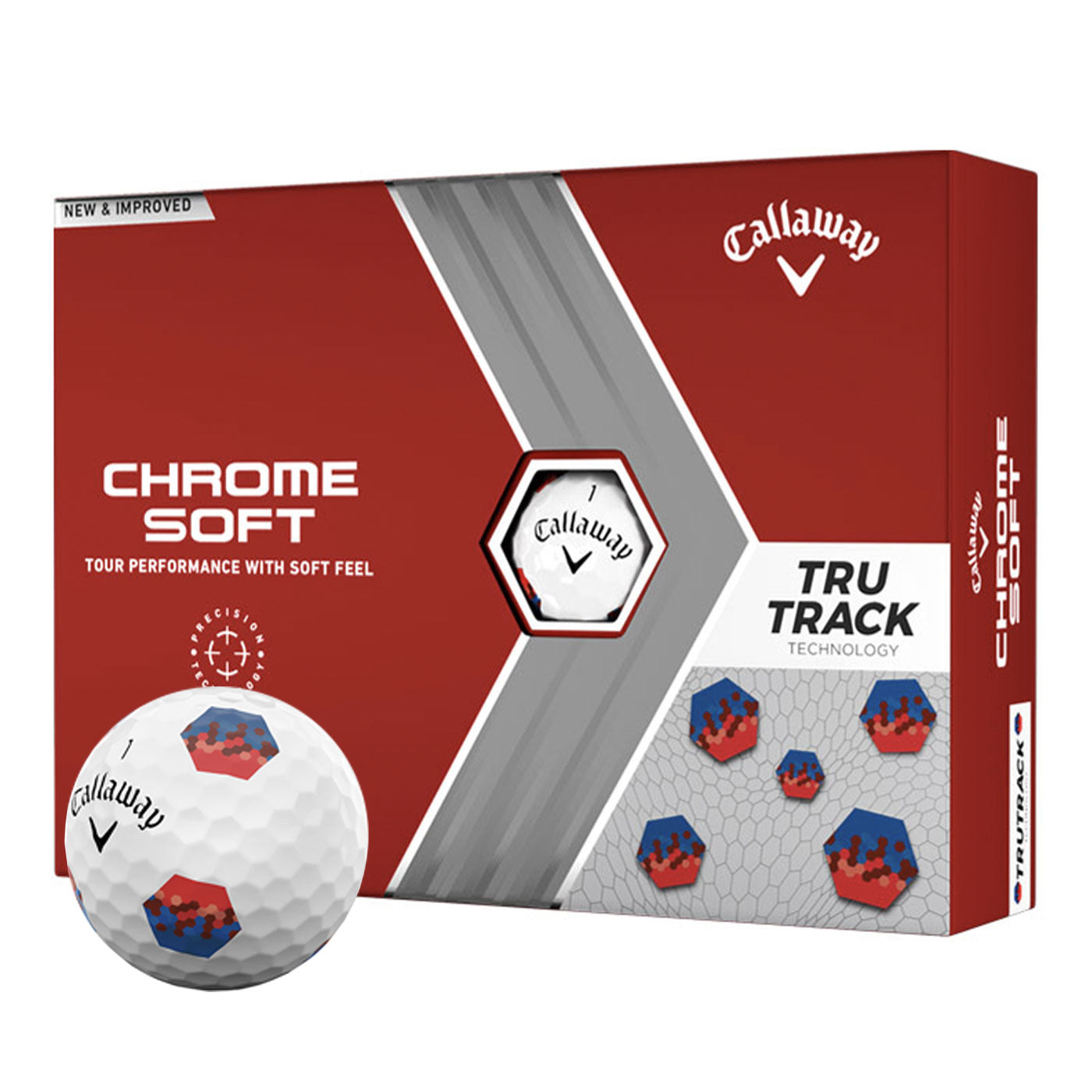 Callaway Chrome Soft Tru Track Limited Edition Golf Balls - One Dozen ...