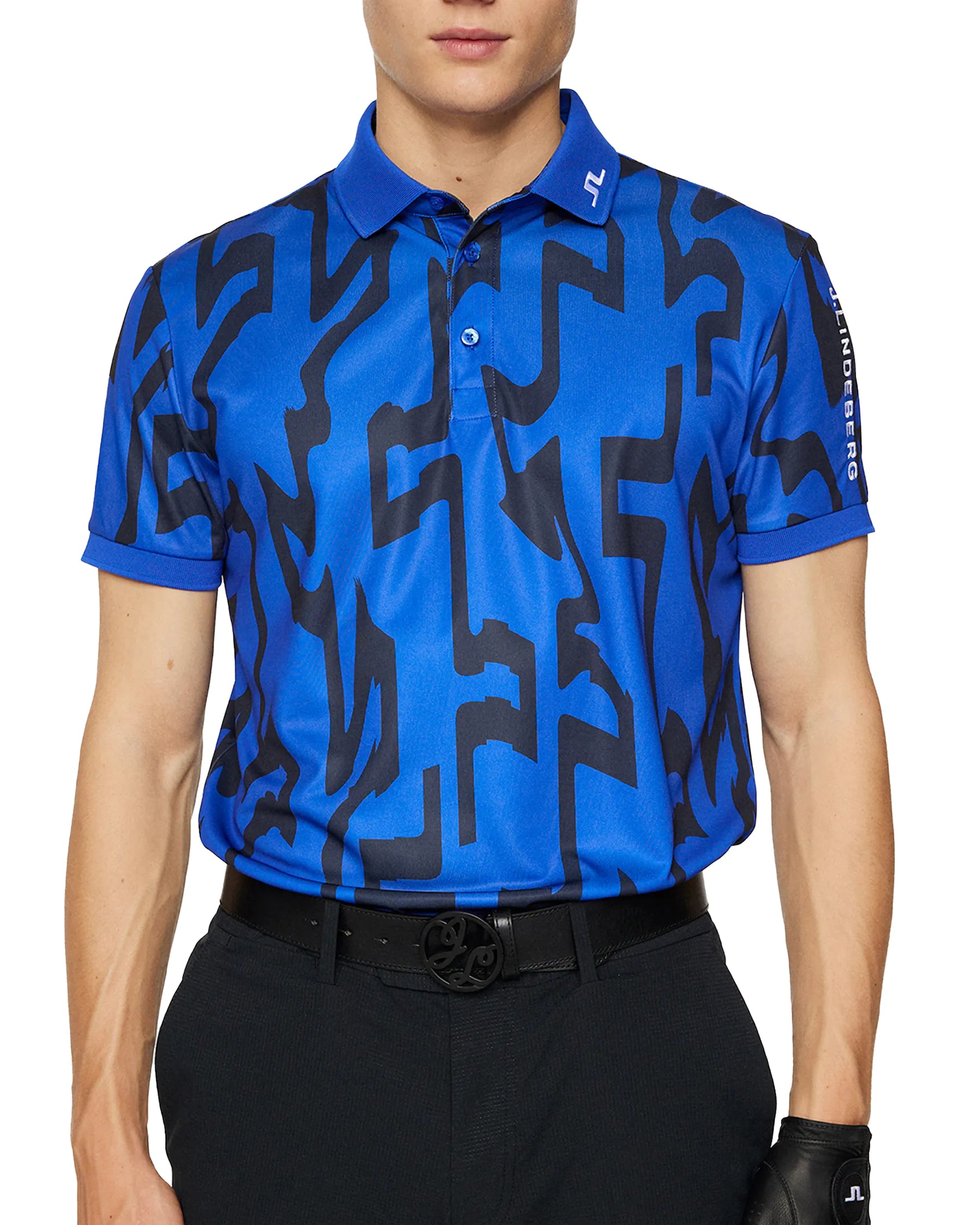 J.Lindeberg Tour Tech Regular Fit Print Polo – PARZ